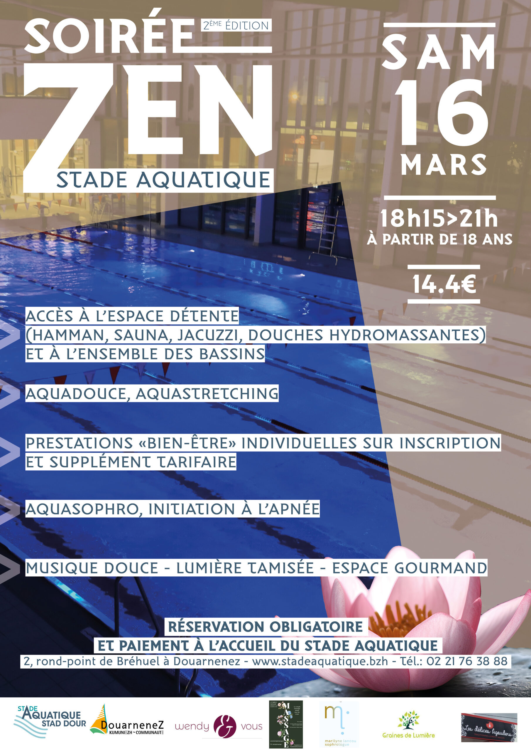 Un massage à la piscine? - Le simple massage